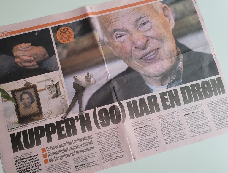 KNUT «KUPPER`N» JOHANNESEN: 90 eventyrlige år | VisitDrammen